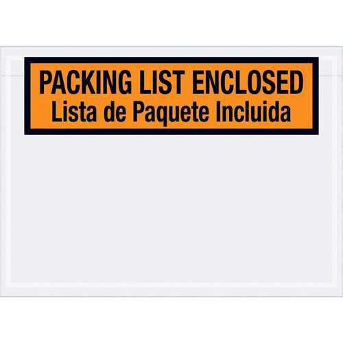 GRAINGER APPROVED PL500 Packing List Envelopes,5.5 x 7 1/2" 820FD6 | eBay