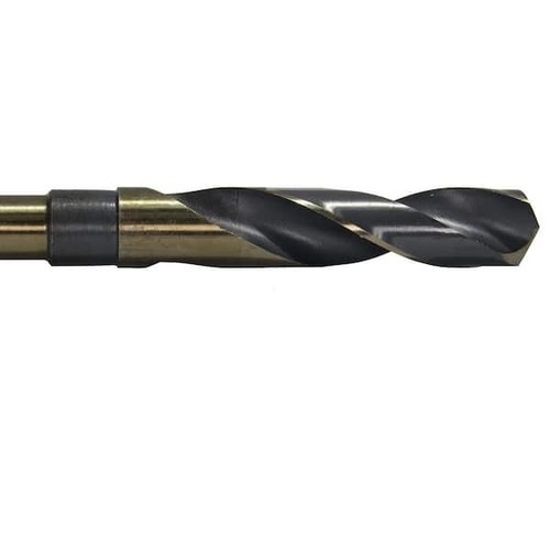 Twist Drill Bit 19/32 in. High Speed Steel Black And Gold Reduced 1/2 ...