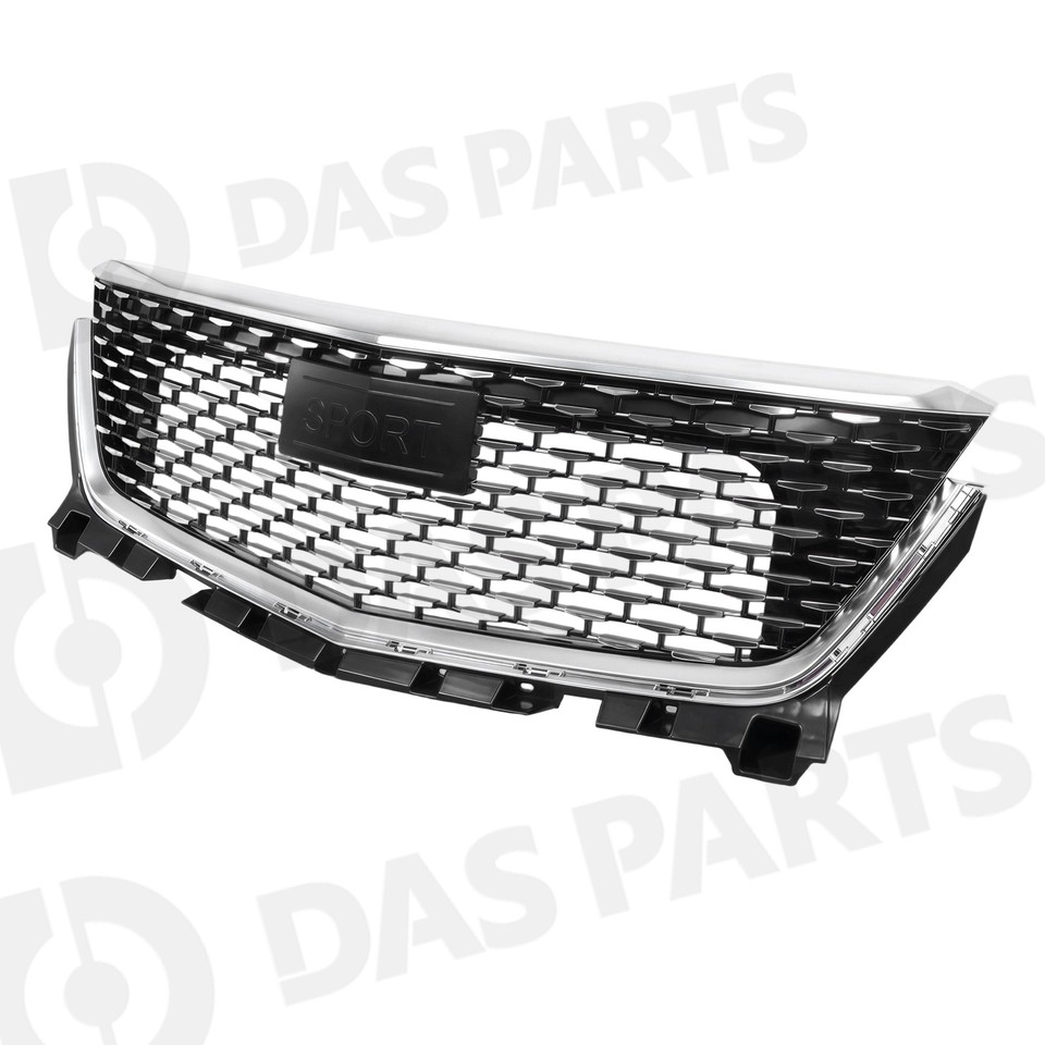 Front Upper Diamond Grille With Camera Hole For 2020-2025 Cadillac XT6 ...
