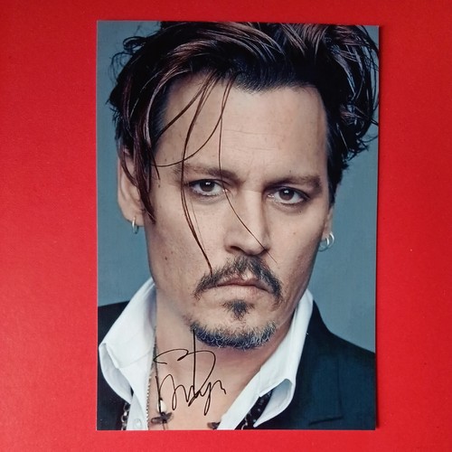 JOHNNY DEPP SIGNED AUTOGRAPHED PHOTO | eBay UK