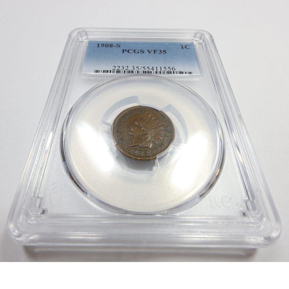 1908 S PCGS VF35 - Indian Head Penny Cent 1c US Coin #56304A | eBay