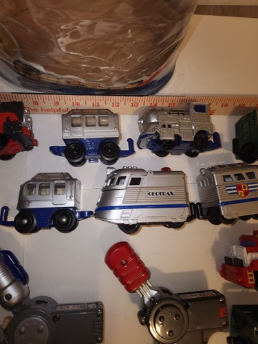 Lot Of Fisher Price Geo Trax Train Set Rail & Road System Toy ...