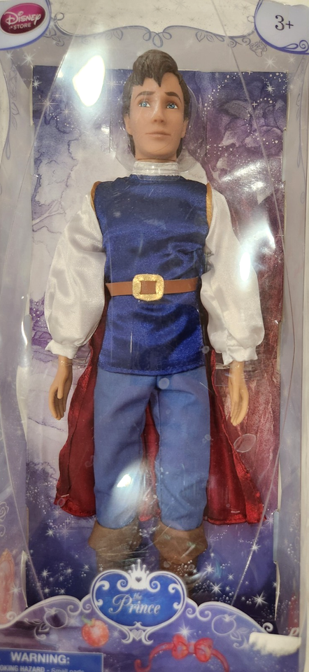 Disney Store The Prince Doll Figure New Rare Sealed Snow White Prince ...