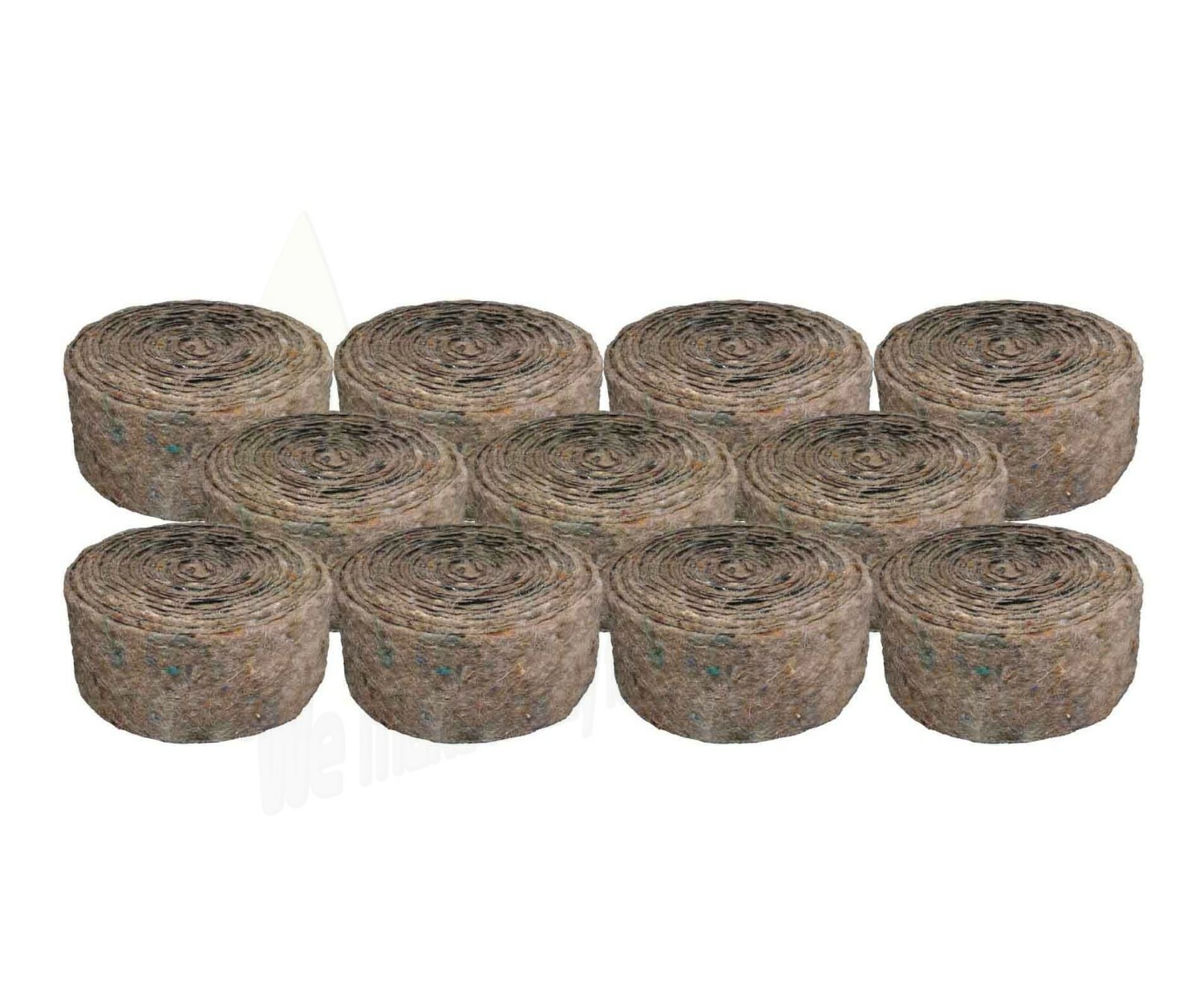 Pipe Insulation Wool Felt Hair Pipe Wrap Lagging 7M Roll 15mm 22mm 28mm ...