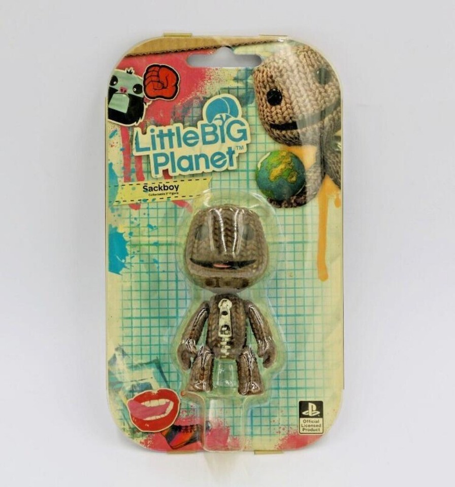 Little Big Planet Figure Sackboy Sackbot Console Kitty 3'' 6'' Toys ...