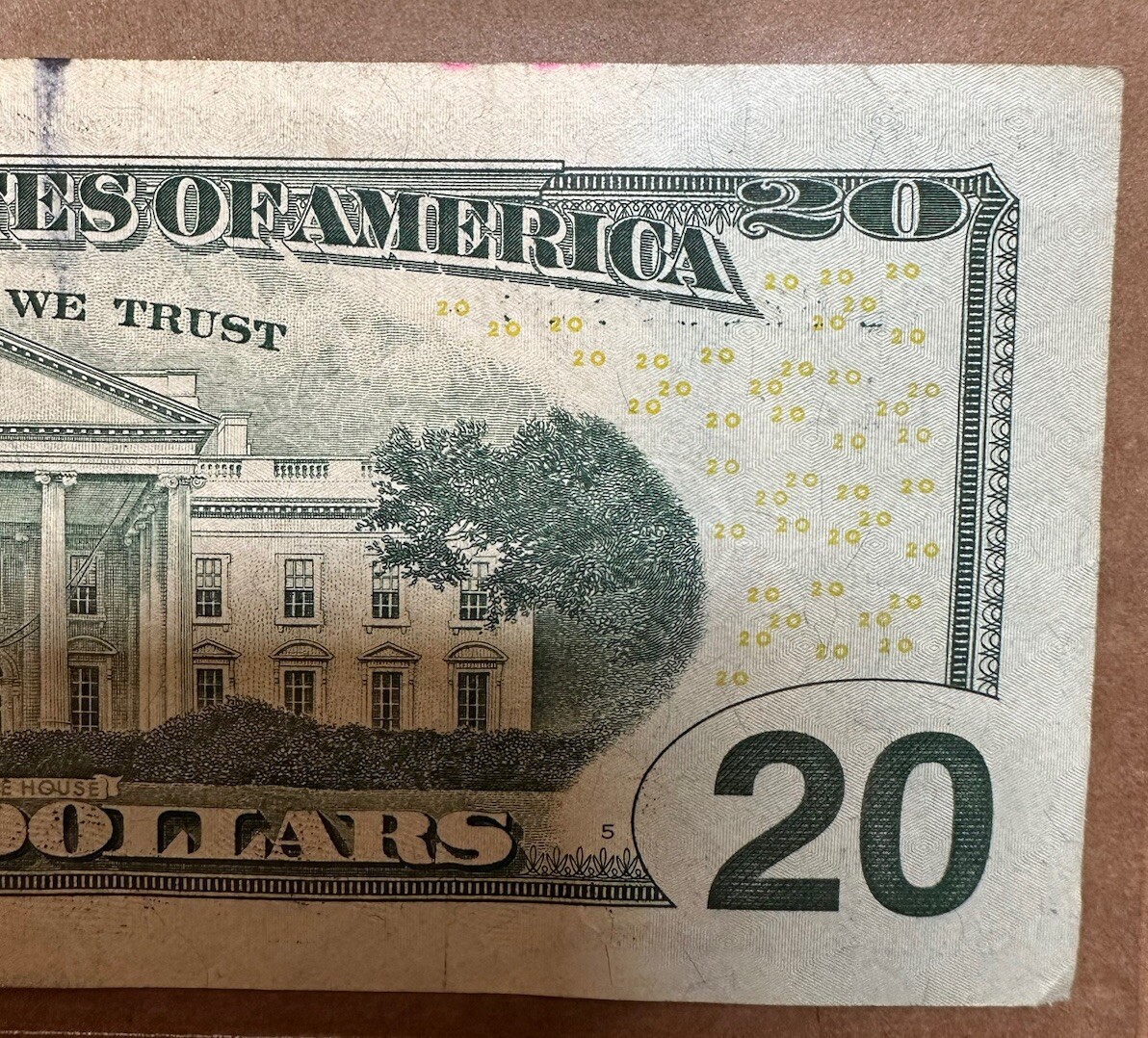 $20 BILL INK SMEARS ERROR RARE | eBay