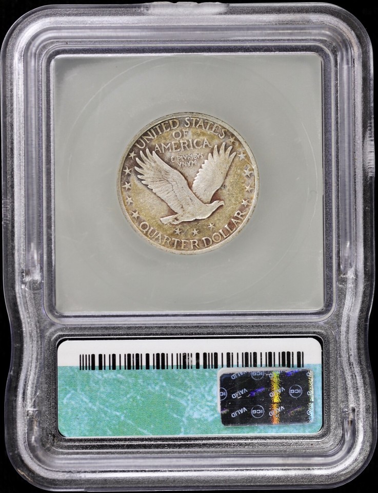 1924 Standing Liberty Quarter SLQ 25c ICG VF30 (Very Fine) | eBay