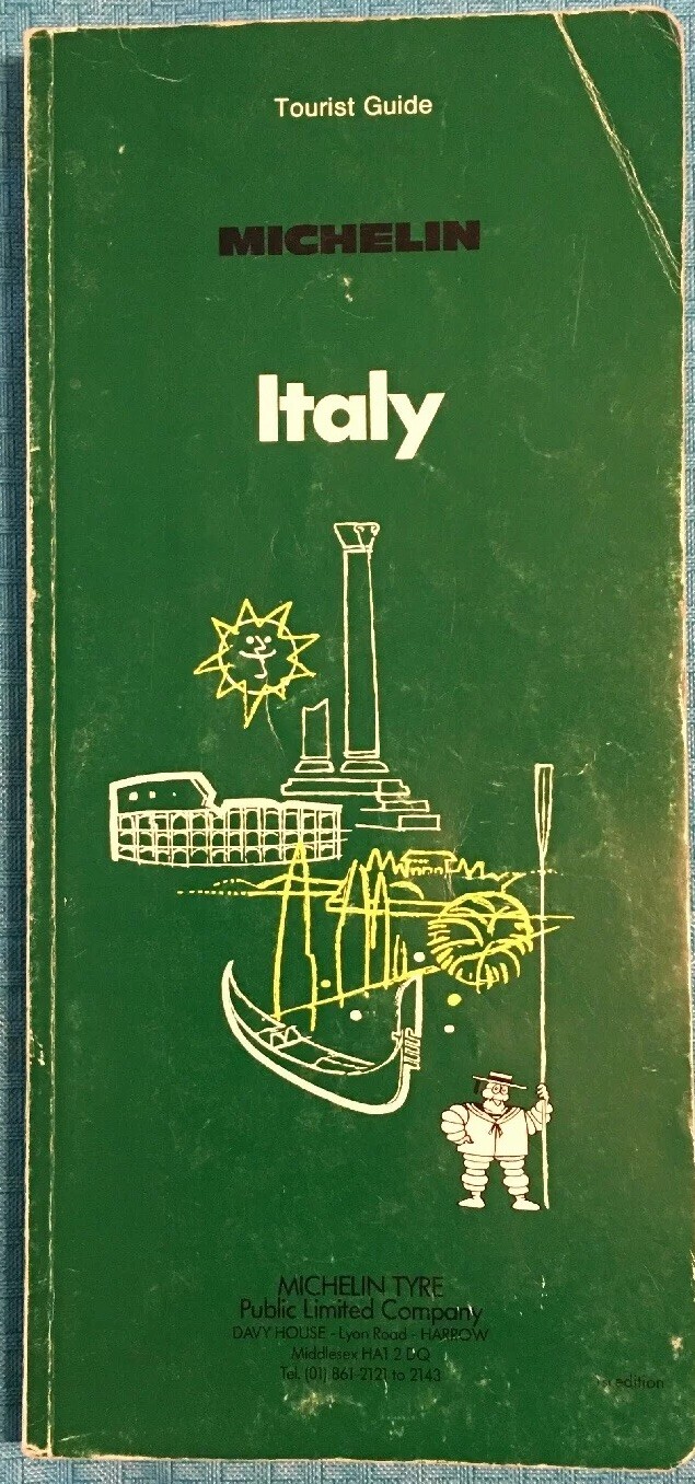 Michelin Green Guide ~ Italy ~ 1st Edition ~ 1988 9782060153414| eBay
