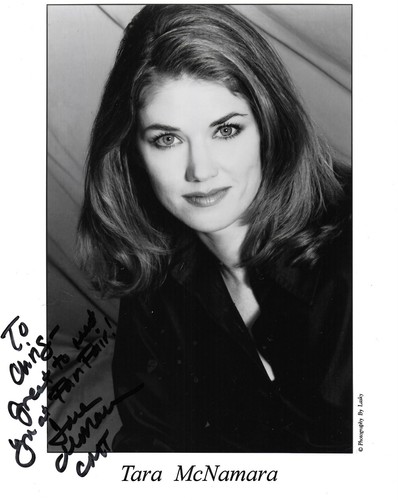 Vintage photograph, Tara McNamara, singer/actress; signed, 8 inches x ...