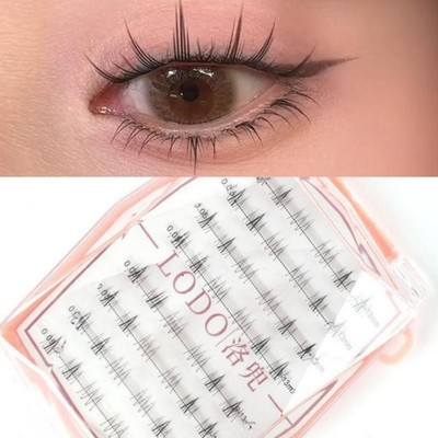 Natural Long Lower Eyelashes Handmade False Eyelashes Bottom Eyelashes ...
