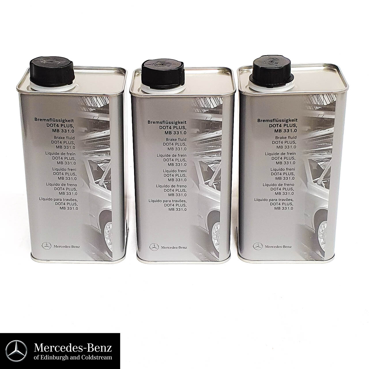 Genuine Mercedes-Benz brake fluid MB331.0 DOT4 - A0009895605 | eBay