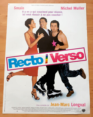 Recto Verso - SMAIN, LAFONT, MULLER, Julia CHANNEL - Affiche Cinéma 40x60 cm | eBay