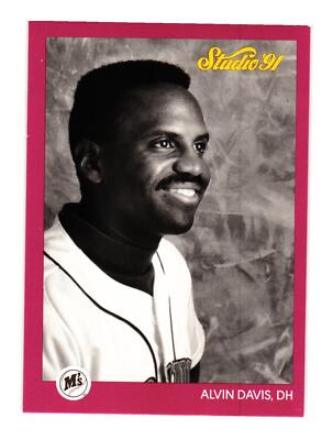 1991 Studio #111 Alvin Davis Seattle Mariners | eBay