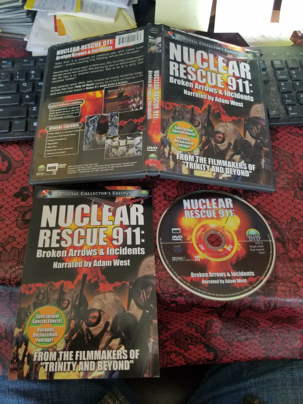 Nuclear Rescue 911: Broken Arrows Incidents (DVD, 2001) 743457155823| eBay