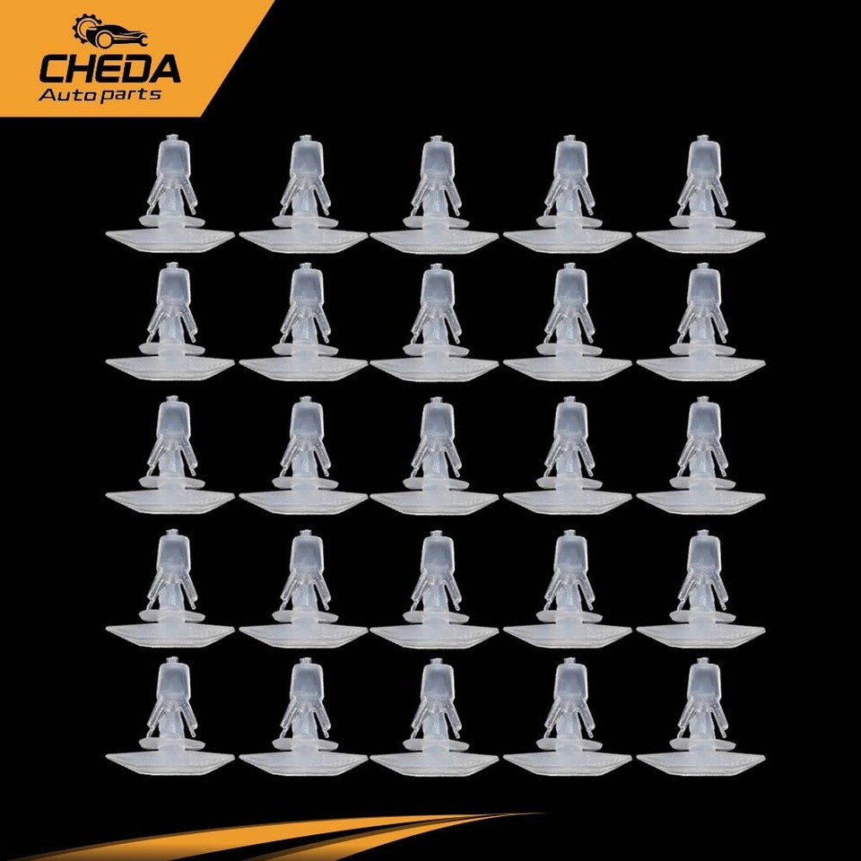 25Pcs GM Truck Door Weatherstrip Clips 3/16" Hole Fit For Chevrolet ...