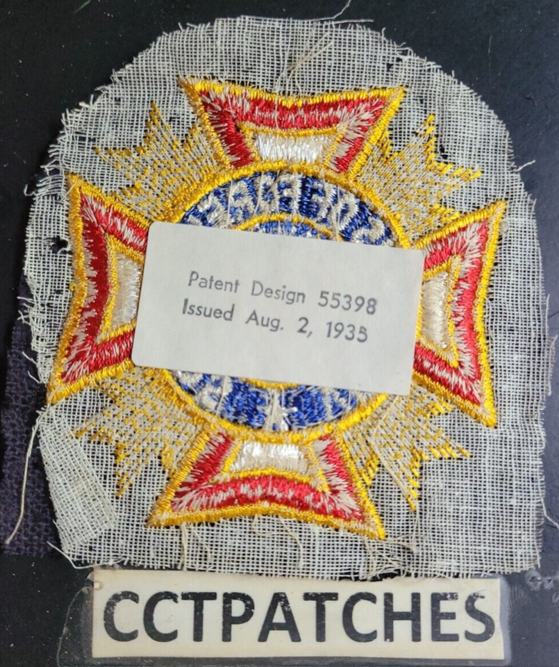 1935 VFW VETERANS OF FOREIGN WARS PATCH | eBay