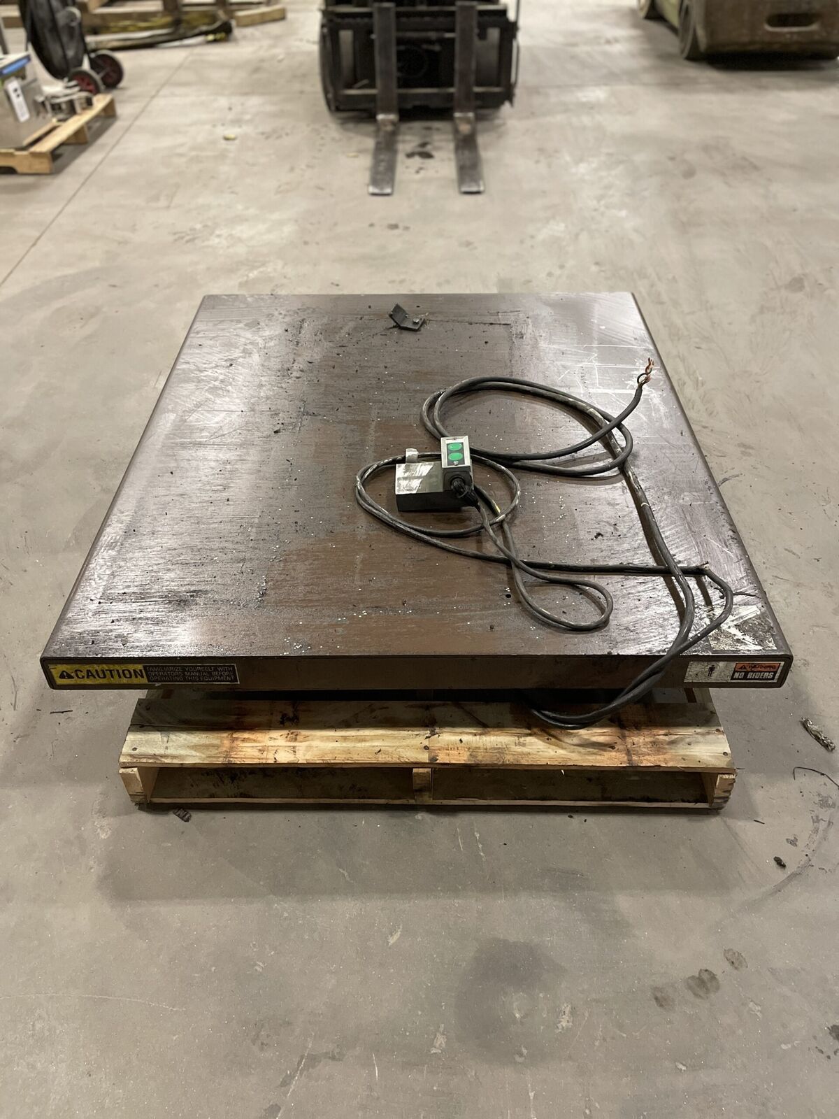 Autoquip 36S40 Hydraulic Lift Table 54" X 48" 4000LBS 36" Max Height | eBay