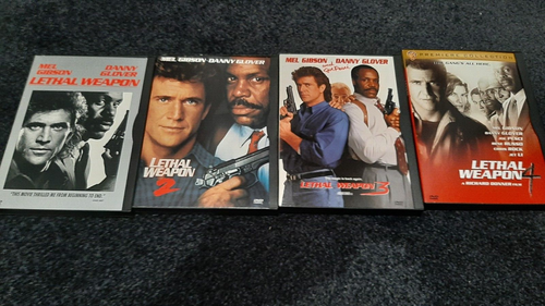 Action blu ray/DVD lot of 4 Lethal Weapon Series | eBay