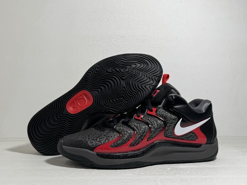 Nike KD17 University Red Black Basketball FJ9487-001 Late Night Men's ...