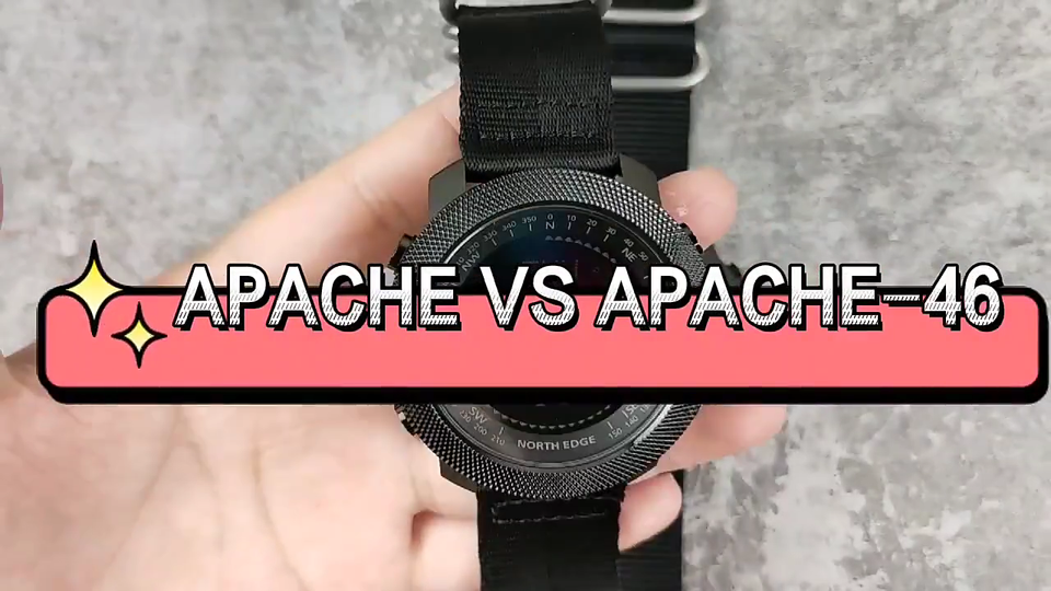 NORTH EDGE Apache 46 Sport Digital Watch Run Altimeter Barometer ...