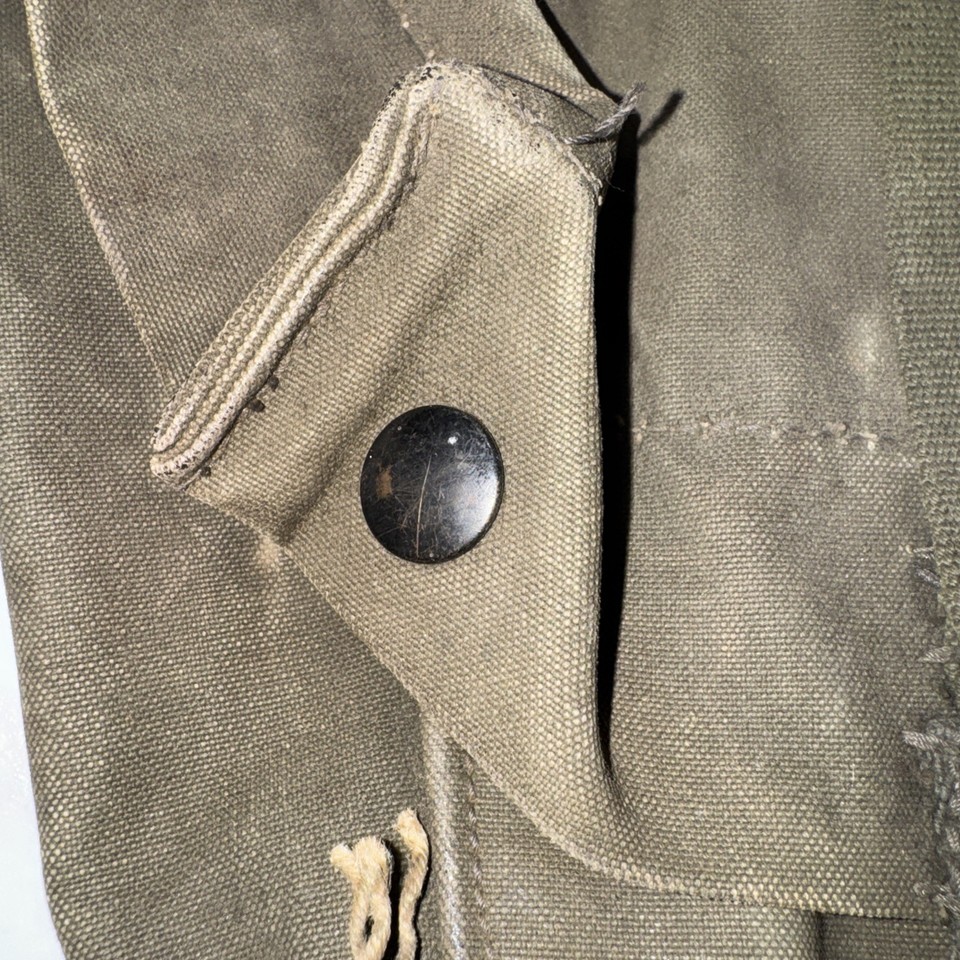 Vintage British Army 58 Pattern S6 Gas Mask Bag Respirator Haversack ...