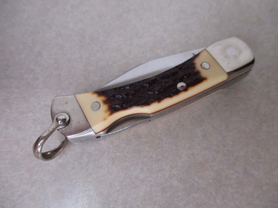 Vintage Schrade USA Uncle Henry LB2 Little Bear Knife Old Timer Knives ...