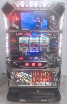 Black Lagoon First Unit 5 Japanese Slot Machine Pachi-Slot Pachislo ...