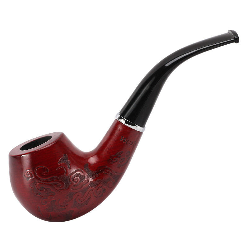 Collectible Durable Wooden Smoking Tobacco pipe Cigarette Smoke Filter ...