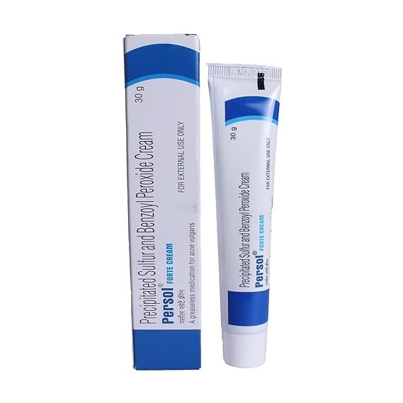 10X Persol Forte Cream Greaseless Medication for Acne Vulgaris ...