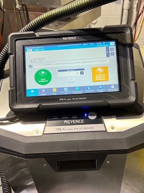 KEYENCE Inkjet Printer Model MK-G1000PY Yellow ink | eBay