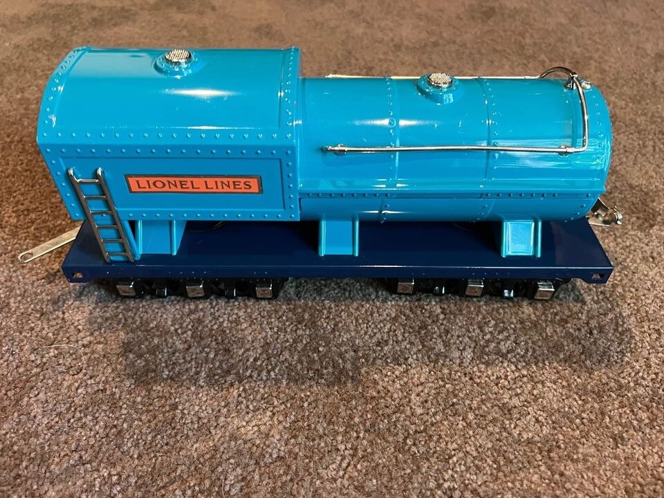 MTH Lionel Blue Comet Locomotive + Tender, 400E, + 2 Passenger Cars ...