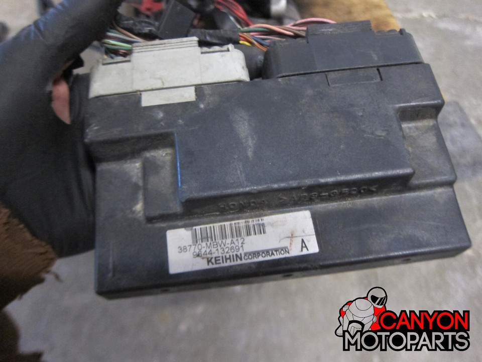 01 02 03 04 05 06 Honda CBR 600 F4i Engine Motor Complete ECU Running ...