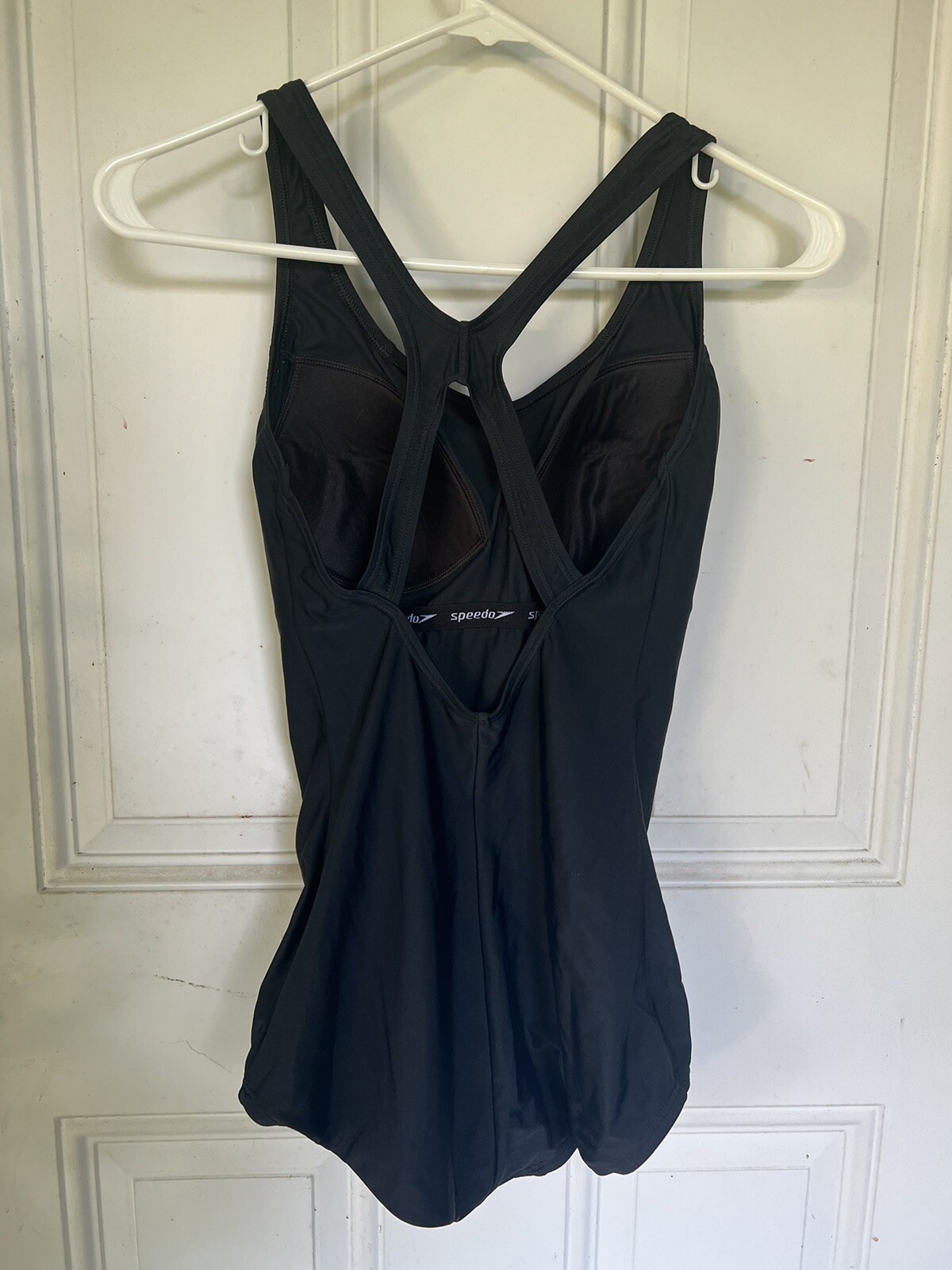 Women's SPEEDO Swimwear Swim Suit One Piece Black Siz… - Gem