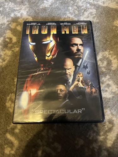 Iron Man (DVD, 2008) New Sealed Marvel MCU Deleted Scenes Robert Downey ...