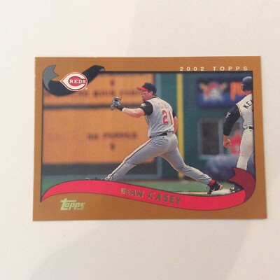2002 Topps #79 Sean Casey Cincinnati Reds | eBay