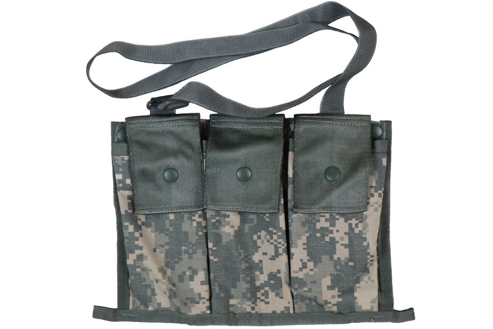 US Army Molle II Six Mag Bandoleer Multicam UCP 6 Magazine Pouch ACU | eBay