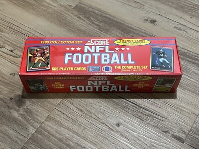 1990 Score NFL Football Complete Set Series I & II In factory Sealed ...