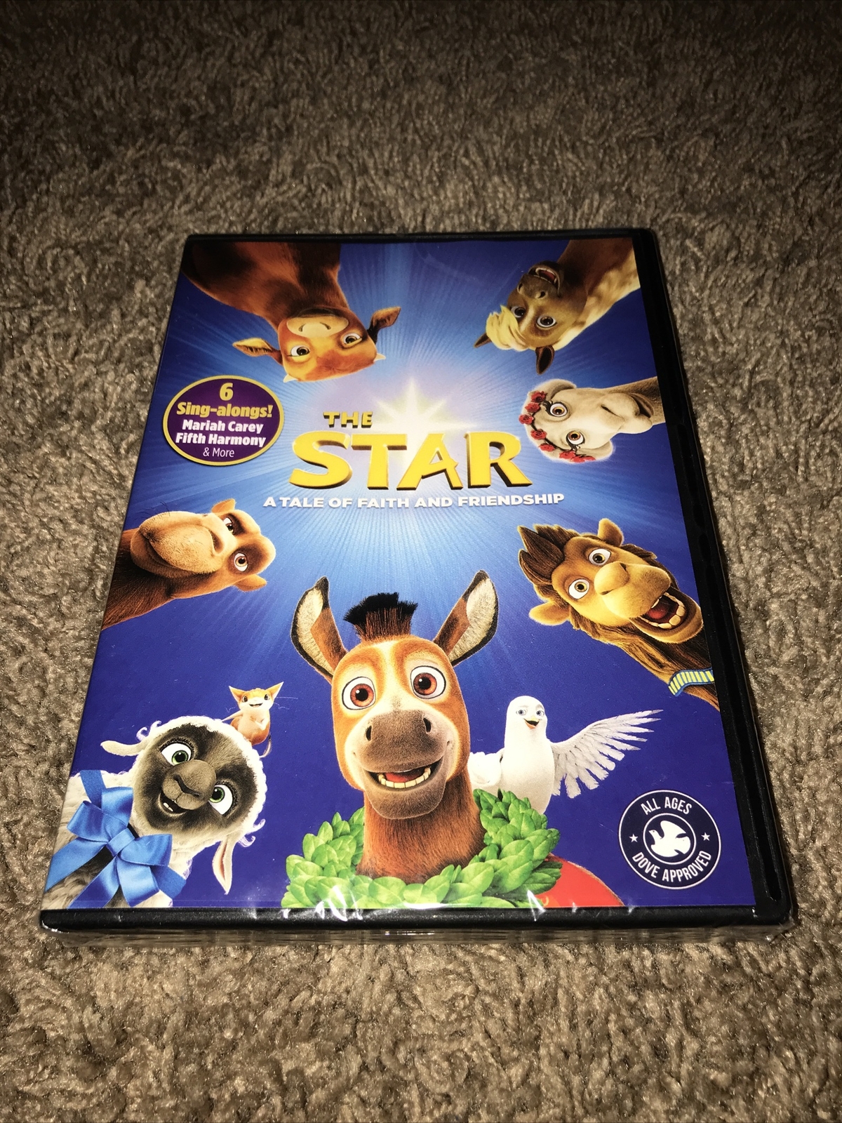 NEW SEALED The Star (DVD + Digital) Dove Approved Mariah Carey Fifth ...