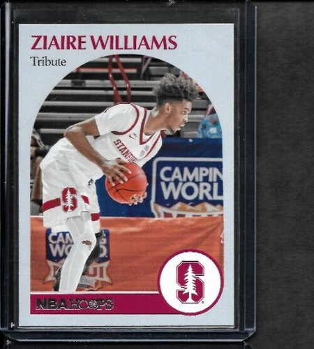 ZIARE WILLIAMS 2021-22 PANINI CHRONICLES DRAFT PICKS CARD #66 STANFORD ...