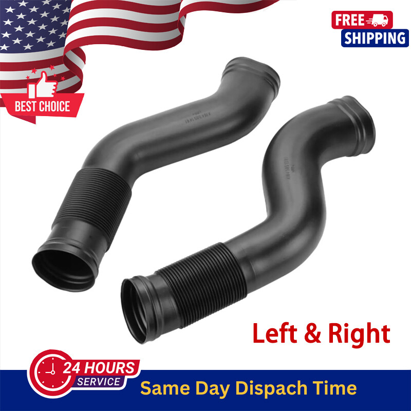 Set of 2 Air Intake Duct Hose Left & Right For Mercedes-Benz W164 ML350 ...