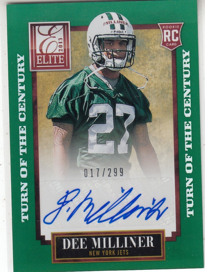 DEE MILLINER 2013 Panini Elite Turn of the Century Autograph #126 RC 17 ...