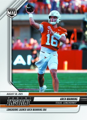 Football Cards Rookies And Stars Arch Manning/Julian Sayin - 2025 ...