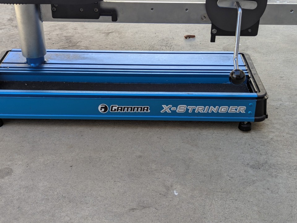 Gamma X-ST 6pt. Manual Tennis Stringer Stringing Machine Good Shape LA ...