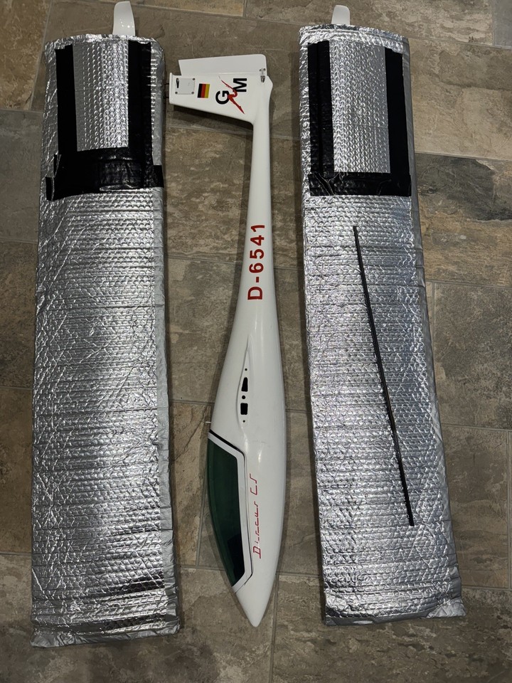 CMPro Discus CS RC Glider 265cm Span Turnigy Hitec Servos Slope Soarer ...