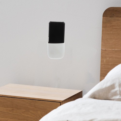 4 Pcs Wall Mounted Remote Holder Sticky Cubicle Remote-Control Hanger ...