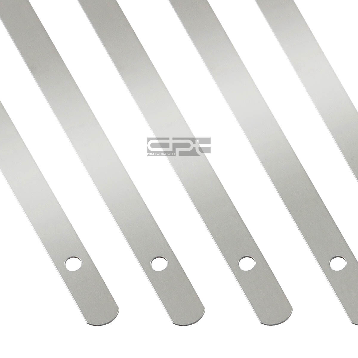 X10 12" 5MM STAINLESS SILVER SELF-LOCKING ZIP TIE CABLE WIRE HEADER ...