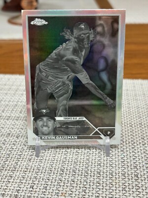 2023 Topps Chrome #55 Kevin Gausman (Negative Refractor) Toronto Blue ...