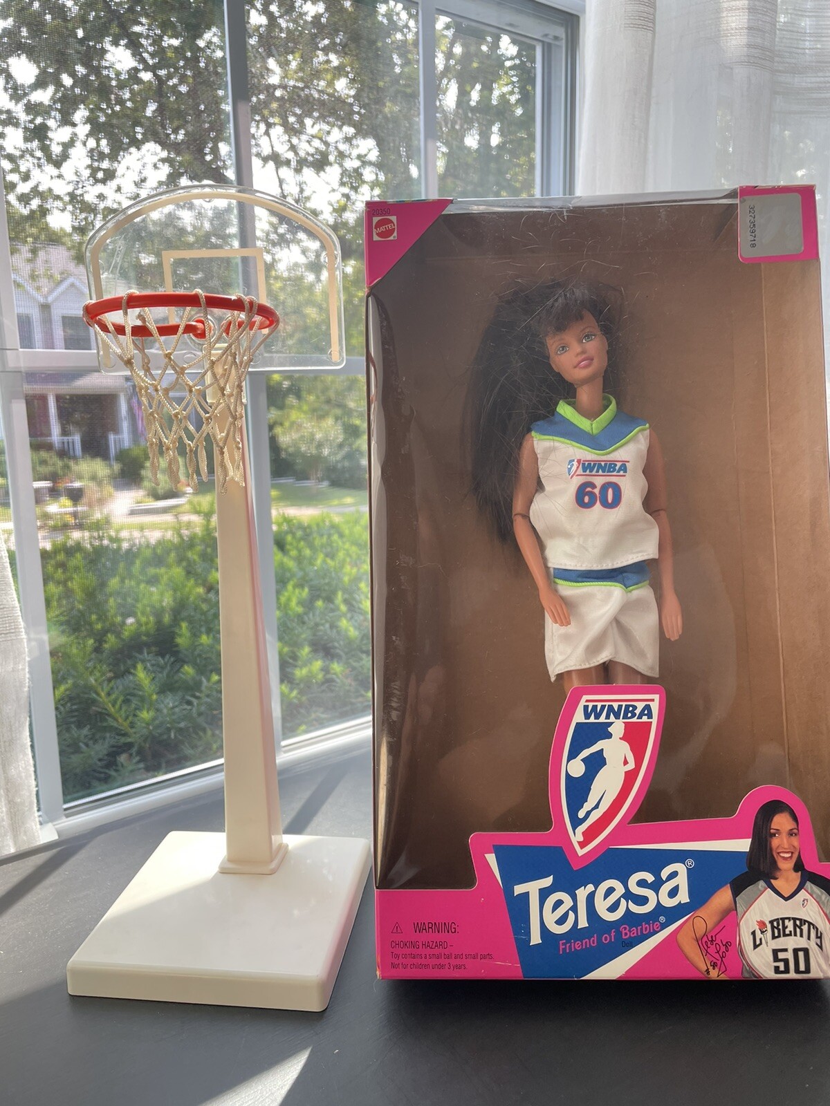 WNBA Basketball TERESA Doll Friend Of Barbie Rebecca Lobo NIB | eBay
