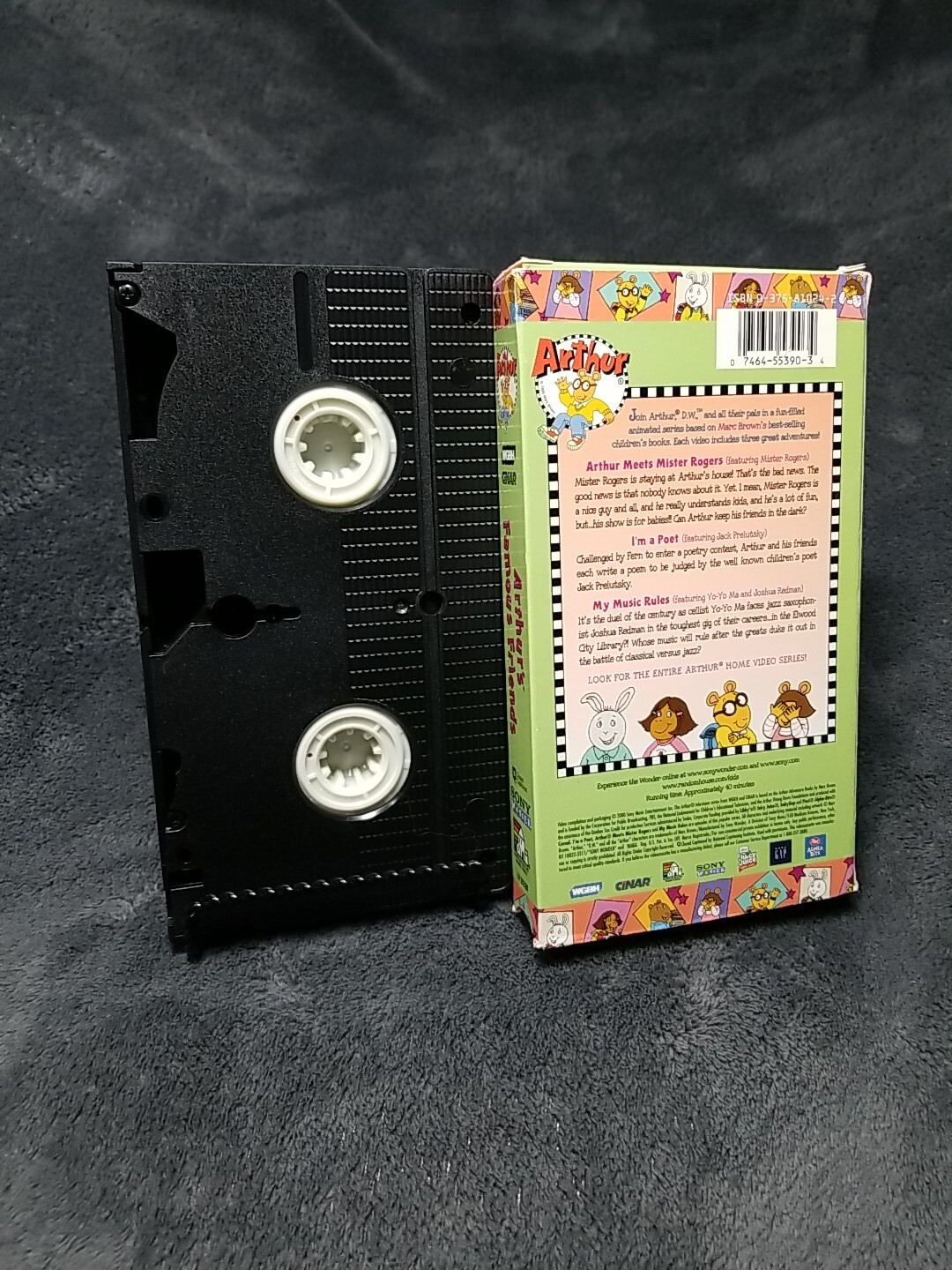 Arthur - Arthurs Famous Friends (VHS, 2000) for sale online | eBay