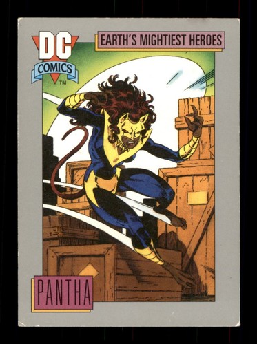 Pantha 68 1991 DC Comics Trading Card TCG CCG | eBay